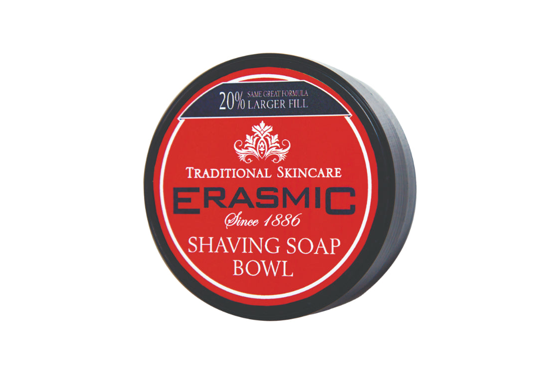 Erasmic Shaving Soap Bowl 90g – David Hart (Santo)