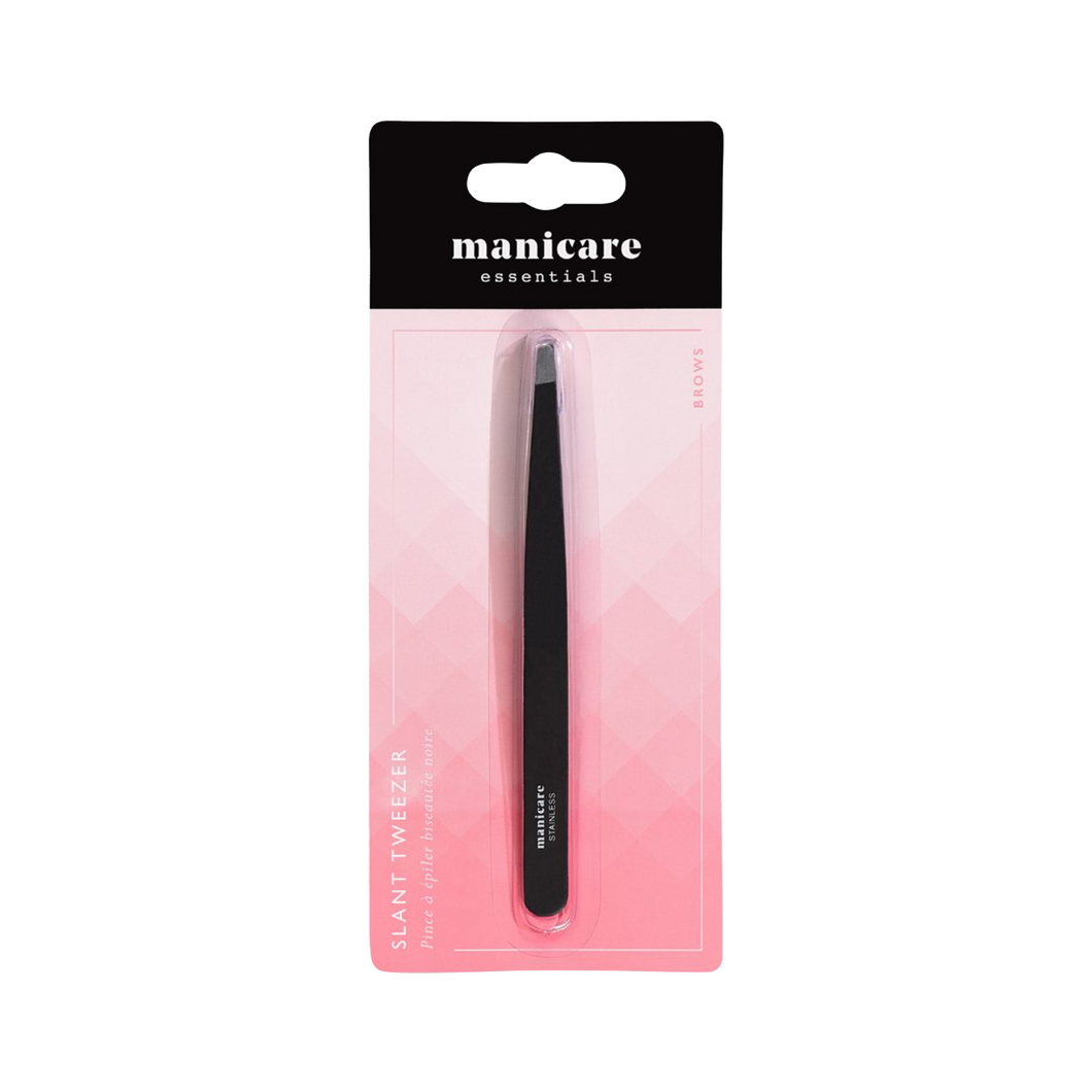 Manicare Slant Tweezer Black – David Hart (Santo)