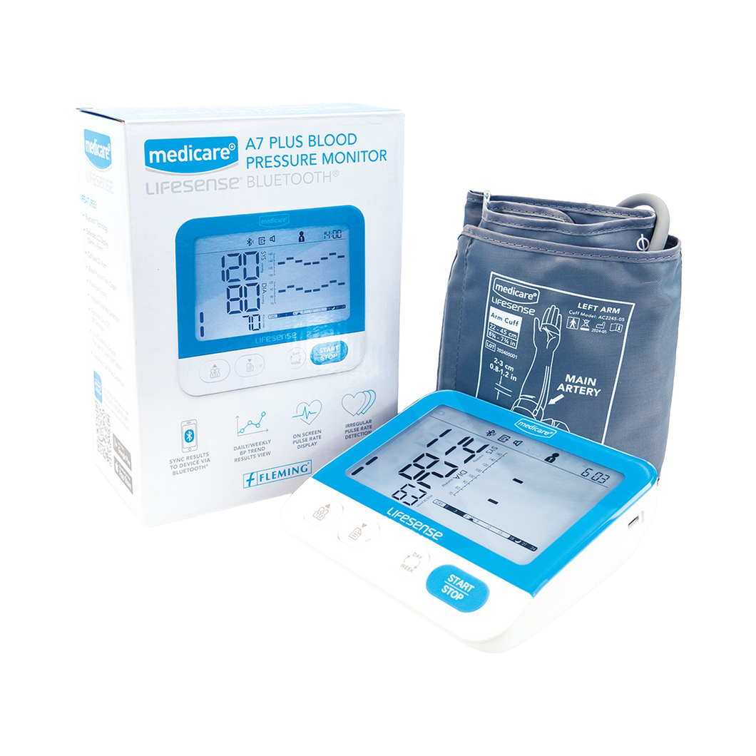 Medicare Lifesense A7 Upper Arm Blood Pressure Monitor – David Hart (Santo)