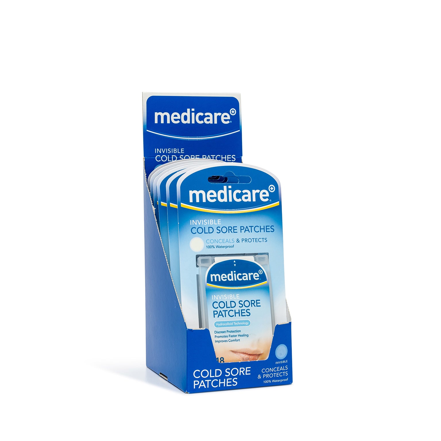 Medicare - HYDROCOLLOID INVISIBLE COLD SORE PATCHES - 18S – David Hart ...